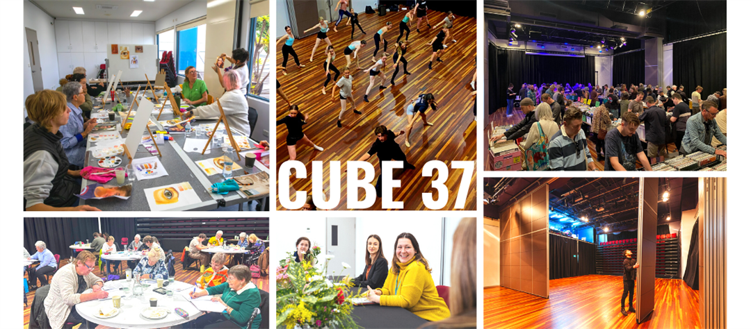 Exploring the possibilities of CUBE 37 - Studio for hire Frankston Arts ...